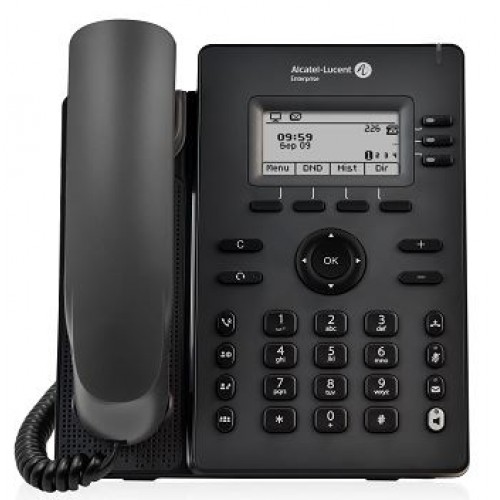 Alcatel Lucent ALE-20 Dual Port Gigabit Ethernet Essential DeskPhone ...