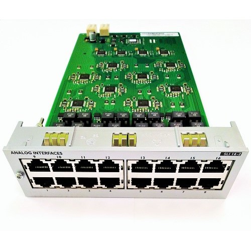 Alcatel Lucent 3EH77092AB Analog Interfaces Board SLI16-2: 16 analog ...