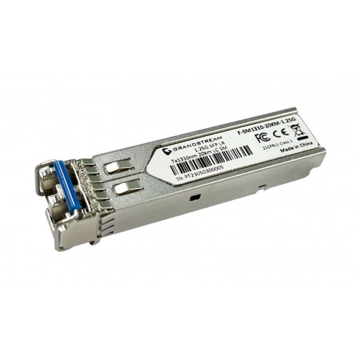 Grandstream F-SM1310-20KM-1.25G Single Mode SFP Optical Transceiver ...