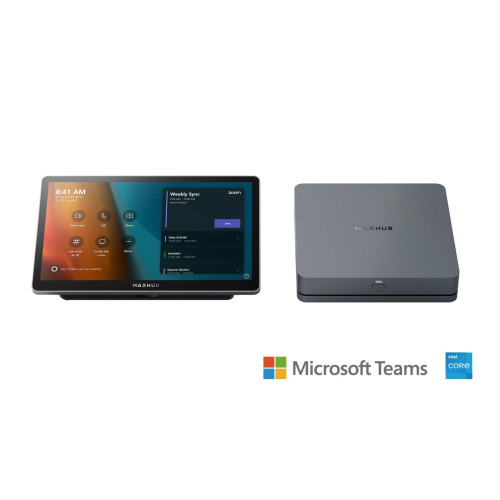 MAXHUB XCore Kit for Microsoft Teams Rooms, includes one XC13T Mini-PC ...